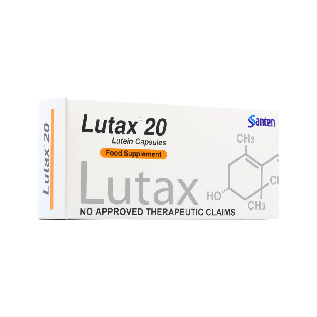 Lutax 20 Lutein Capsules | EYE REP Express